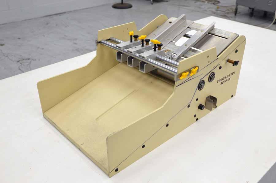 Lot #101: Therm-O-Type BCS-Plus Table Top Business Card Slitter - WireBids